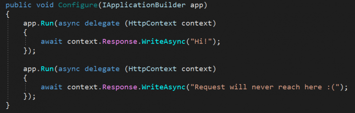 Middleware in ASP.NET Core - Handling requests - CodingBlast