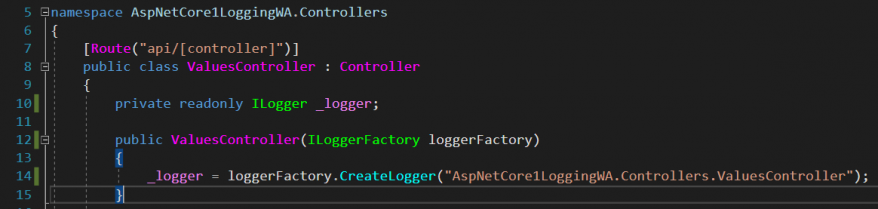 Logging in ASP.NET Core - Connecting the pieces - CodingBlast