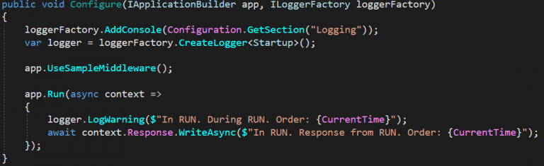 Middleware in ASP.NET Core - Handling requests - CodingBlast
