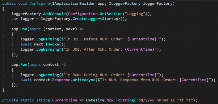 Middleware in ASP.NET Core - Handling requests - CodingBlast