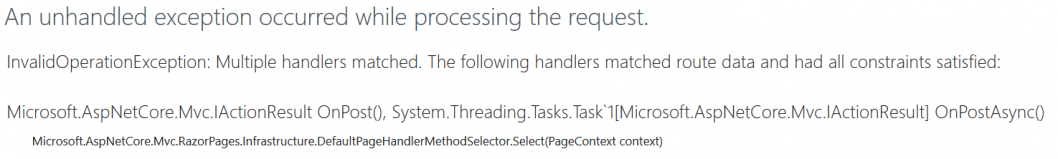 Aspnet Core Razor Pages Handler Methods Codingblast